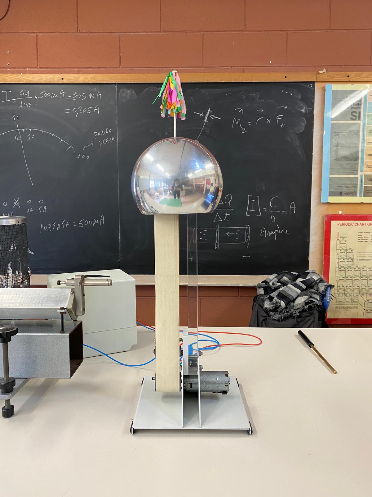 ESPERIMENTI DI ELETTROSTATICA_MACCHINA DI VAN DE GRAAF – I.I.S "Curie ...